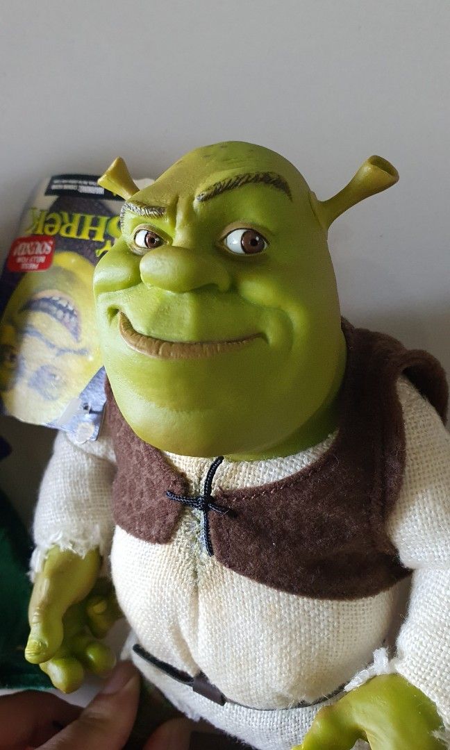 Shrek Gingerbread man Princess Fiona Lord Farquaad plush set of 4 Spawn ...