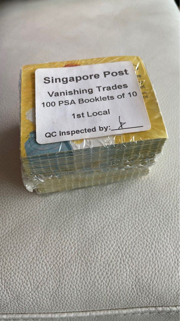 SingPost 1st Local Stamp Booklet (x10), Hobbies & Toys, Memorabilia ...