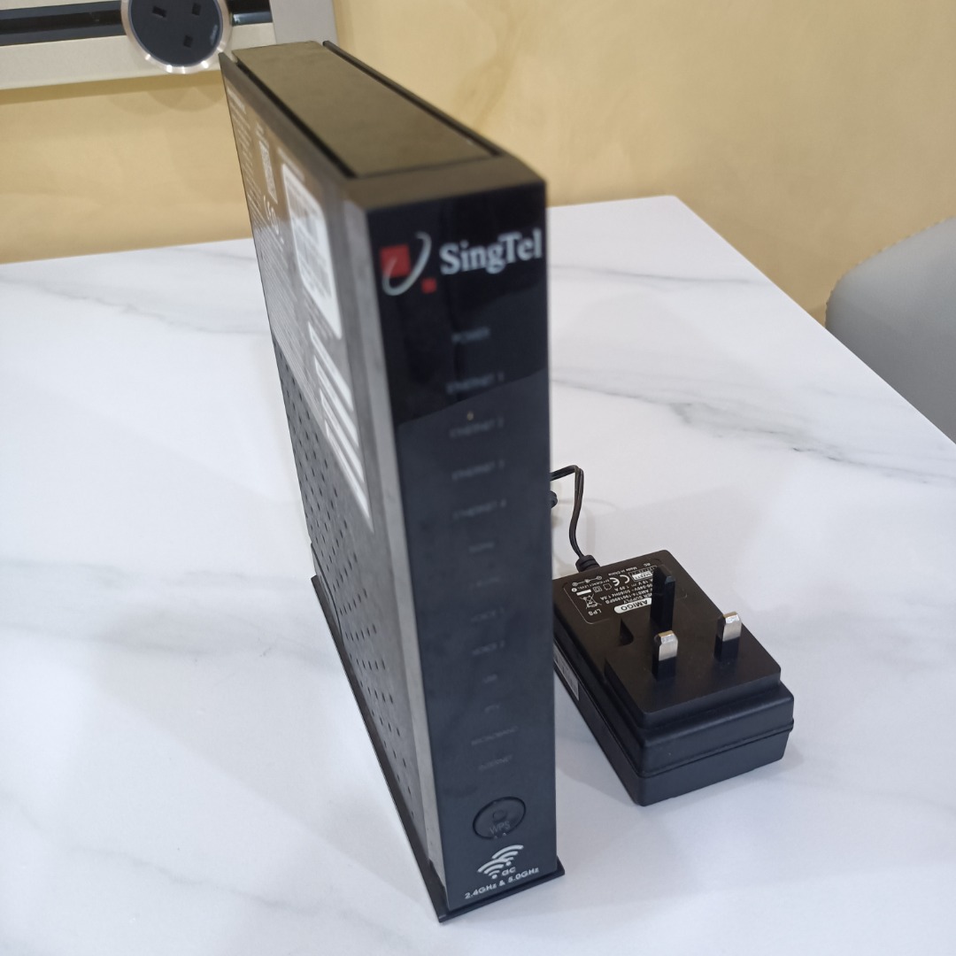 SingTel Aztech FG7003GRV Dual Band Gigabit Wireless AC Router ...