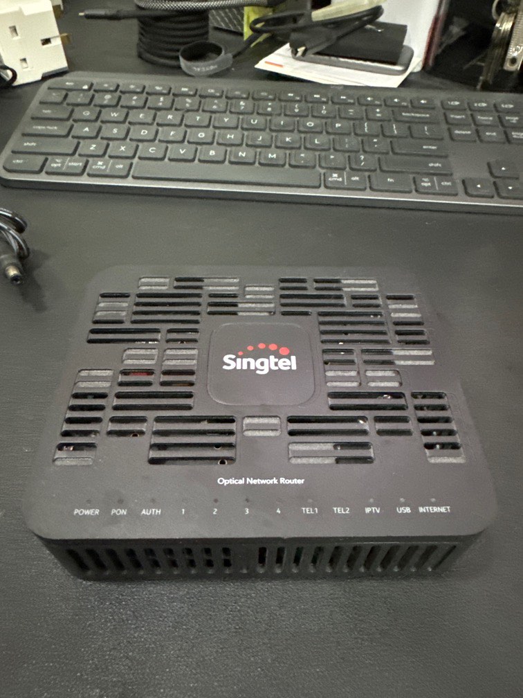 SingTel ONT, Computers & Tech, Parts & Accessories, Networking on Carousell