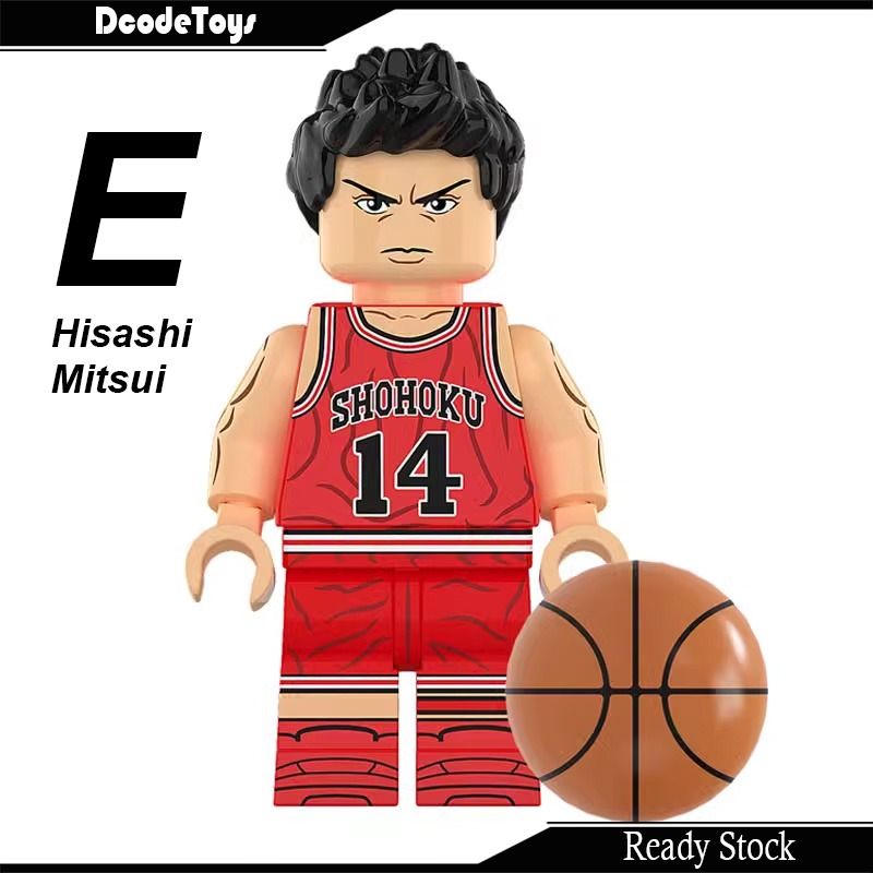 Slam Dunk Lego anime manga comic Sakuragi Hisashi Mitsui Rukawa ...