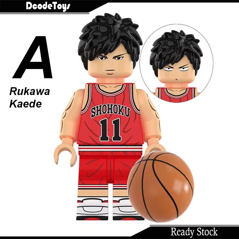 Slam Dunk Lego anime manga comic Sakuragi Hisashi Mitsui Rukawa ...