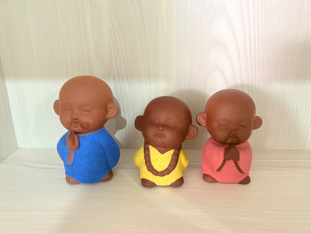 Small monk from China mountain emei, Everything Else, Others on Carousell