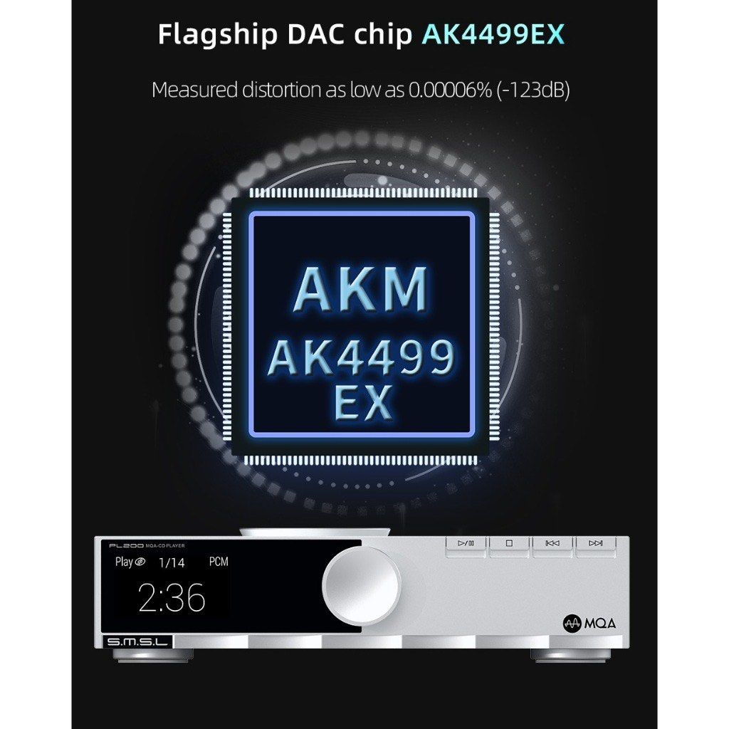 SMSL PL200 CD Player, Audio, Other Audio Equipment on Carousell