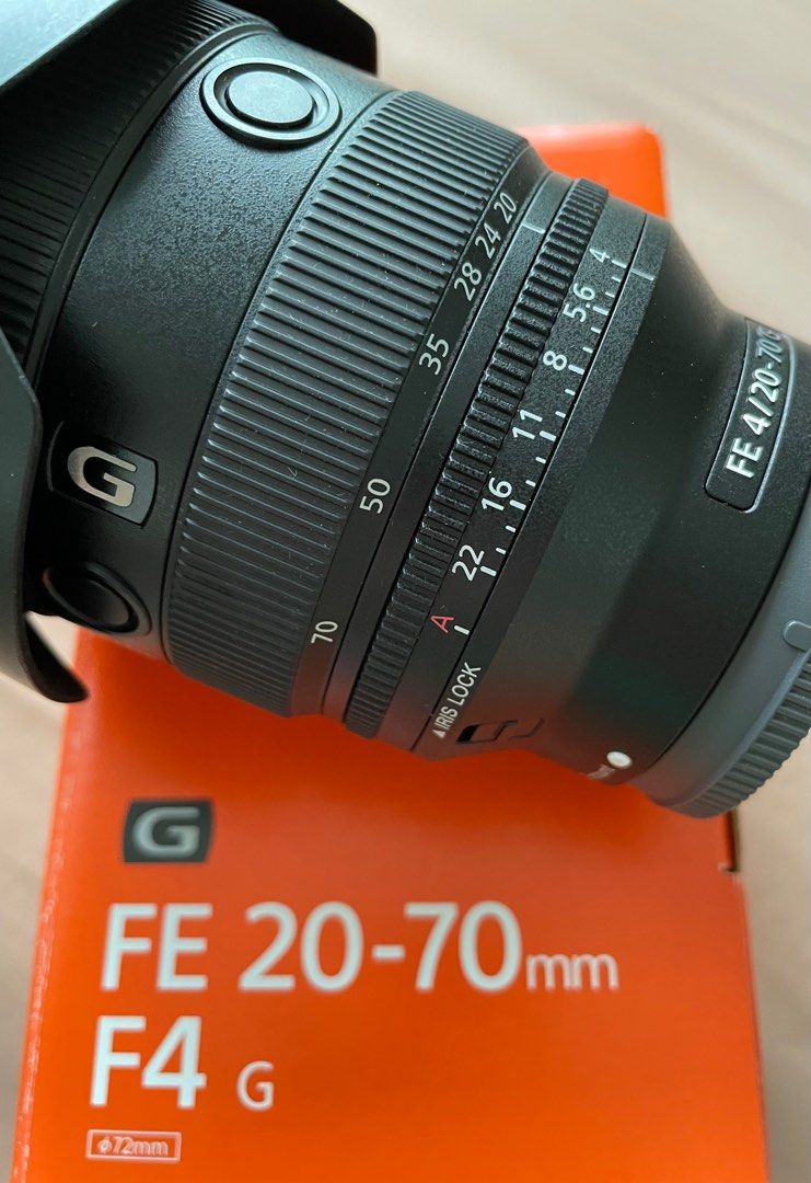 Sony FE 20-70mm G F4 SEL2070G + B+w filter, Photography, Lens & Kits on Carousell