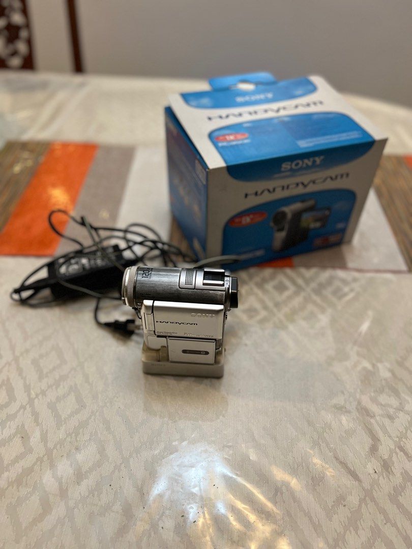 Sony HandyCam CyberShot DCR-PC350E Mini DV Tape and SD Card ...