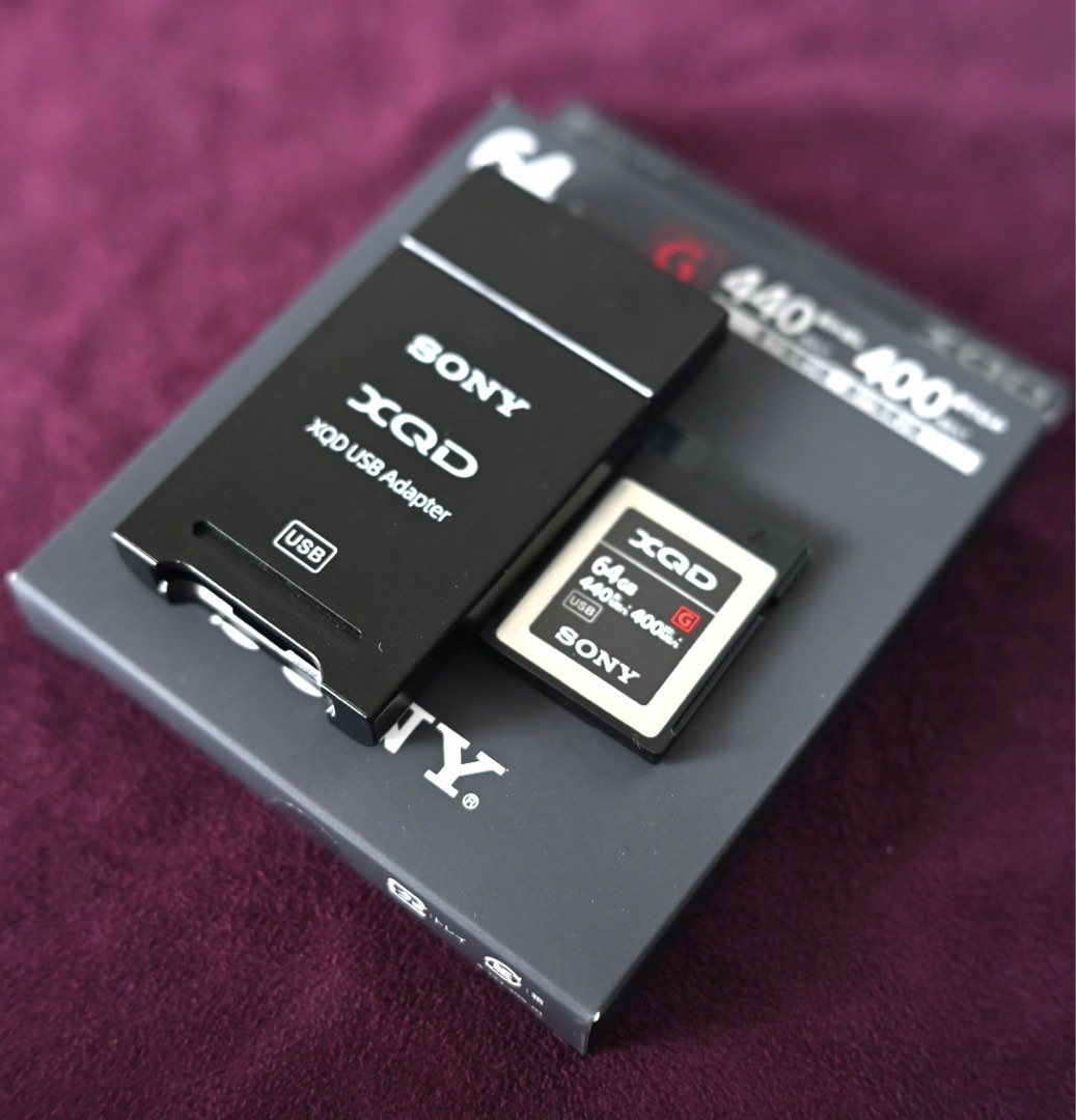 Sony XQD Card 64GB & Reader, Photography, Photography Accessories ...