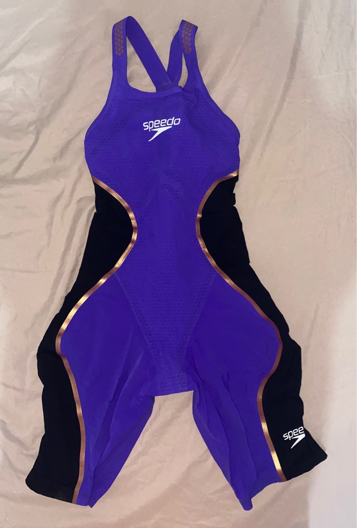 Speedo Fastskin LZR Pure Intent Closedback Kneeskin - Ultraviolet ...