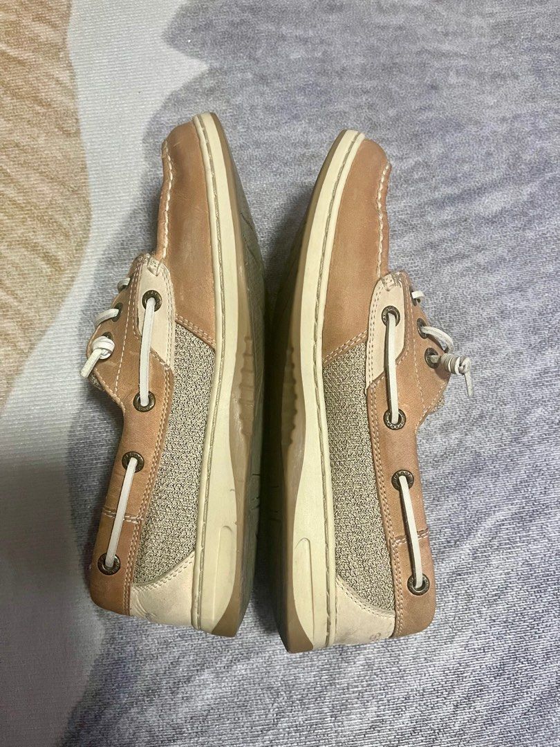 Sperry - Women’s Angelfish Boat Shoe Oat, Women's Fashion, Footwear ...