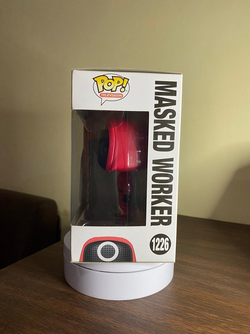 Squid Game Masked Worker 1226 Funko Pop 2022 Release| Pop Television ...