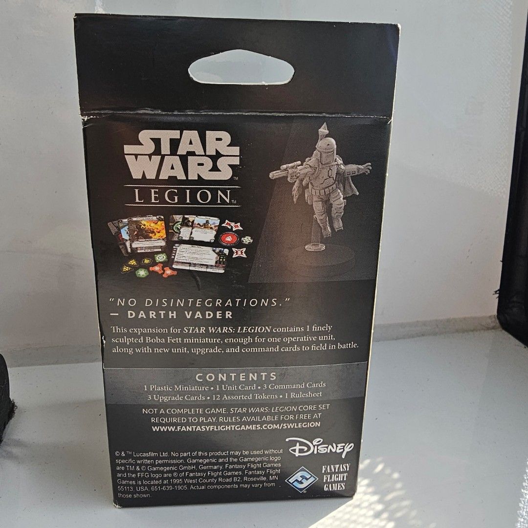 Star Wars Legion Boba Fett Operative Expansion, Hobbies & Toys, Toys ...