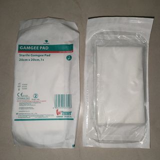 Sterile Gamgee Pad, Health & Nutrition, Medical Supplies & Tools on ...