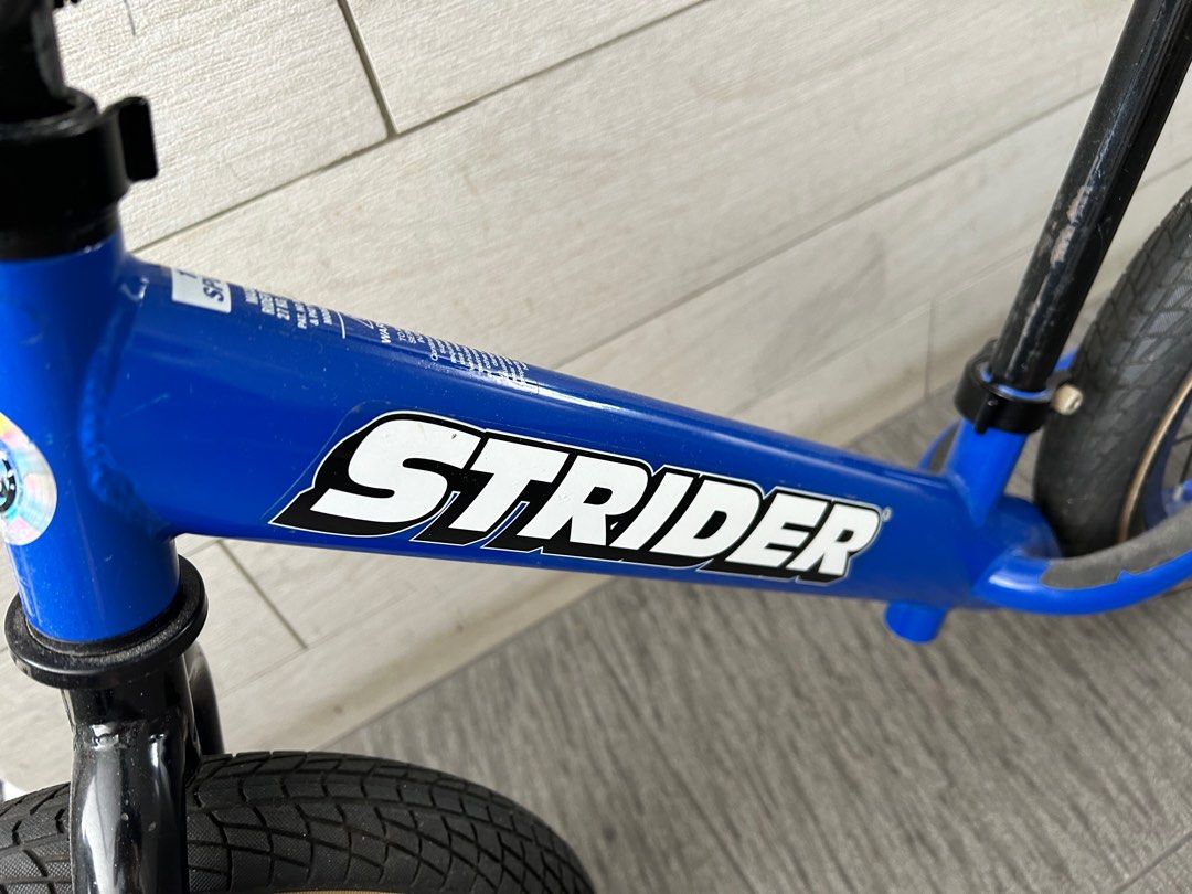 Strider Balance Bike c/w SMC Wheelset, Sports Equipment, Bicycles ...