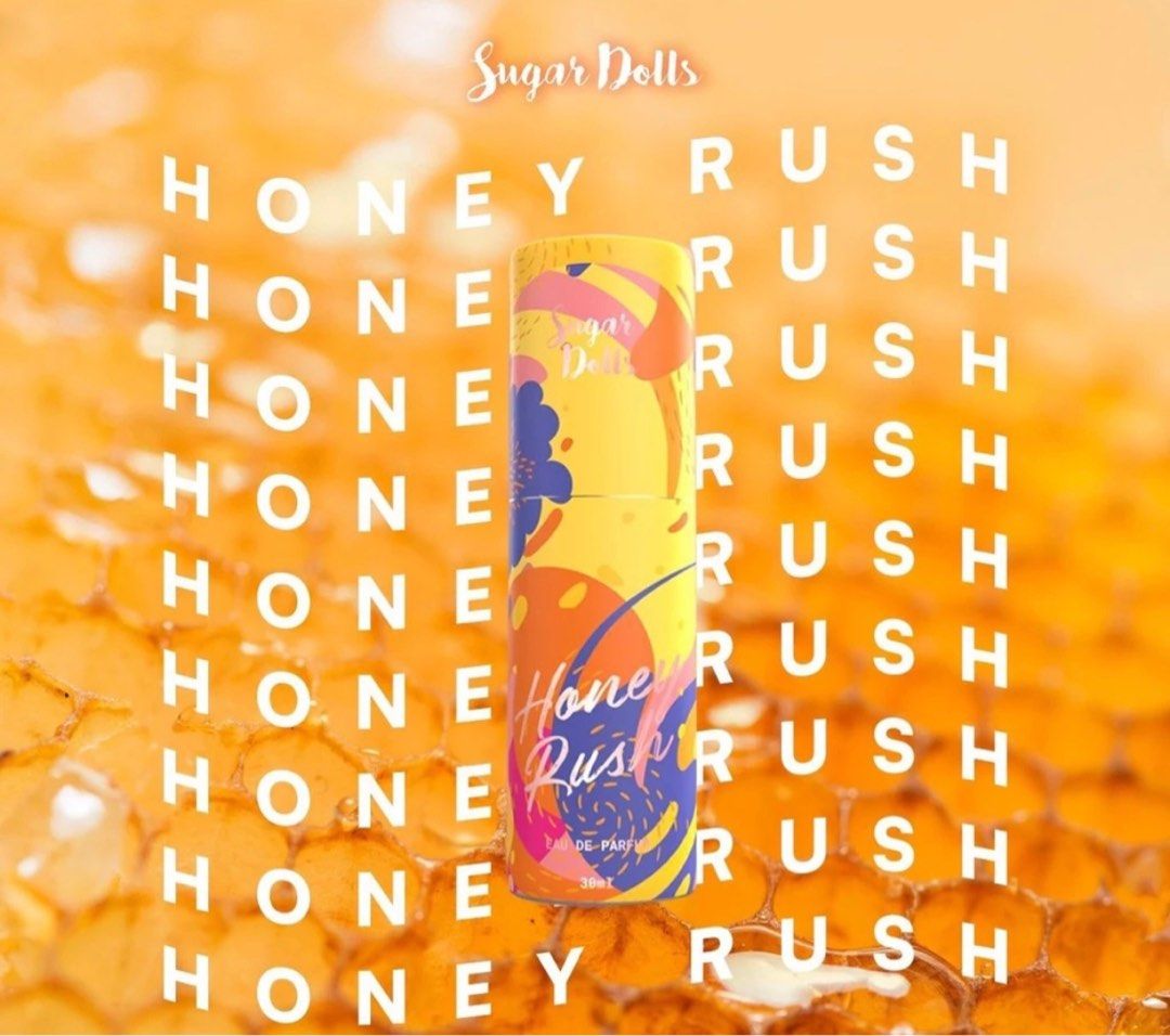 Sugar Dolls Honey Rush Perfume 30ml (with canister), Beauty & Personal ...