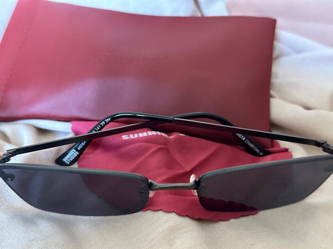 Sunnies Studios Delta Charcoal, Men's Fashion, Watches & Accessories ...