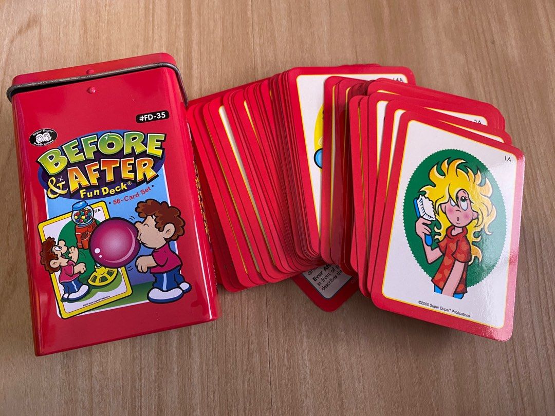SUPER DUPER Before & After 55 Cards set, Hobbies & Toys, Books ...