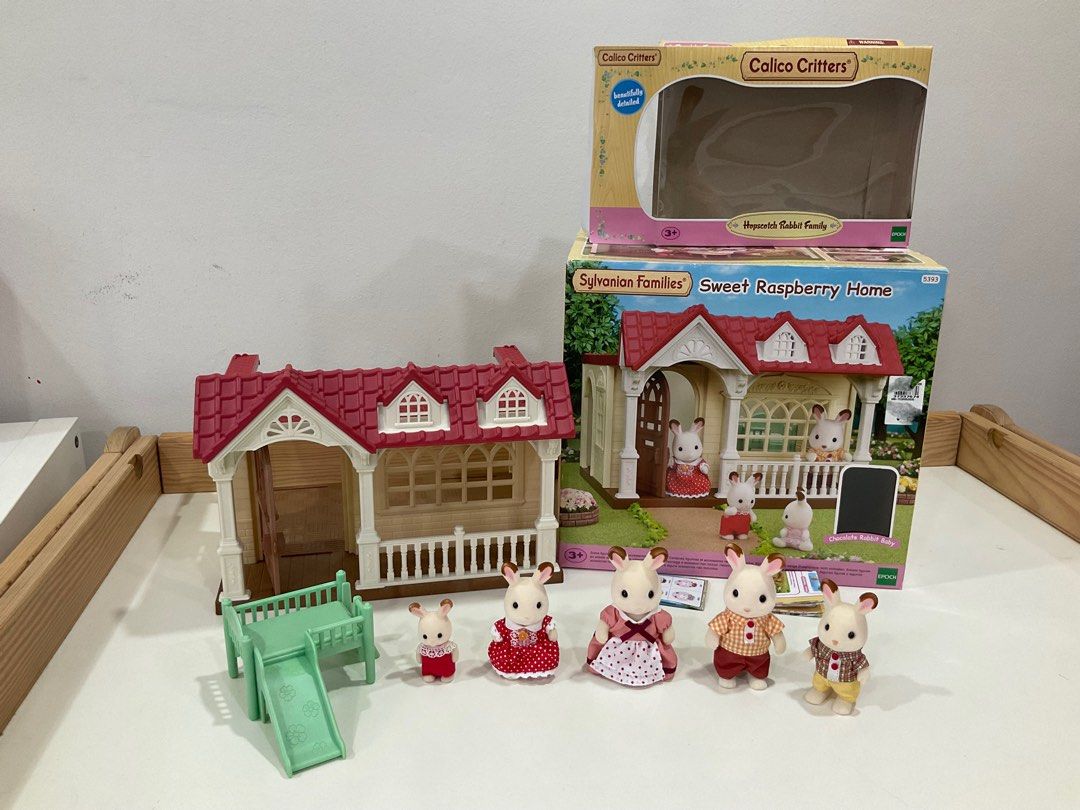 Sylvanian Families - Raspberry Home + Calico Critters, Hobbies & Toys ...