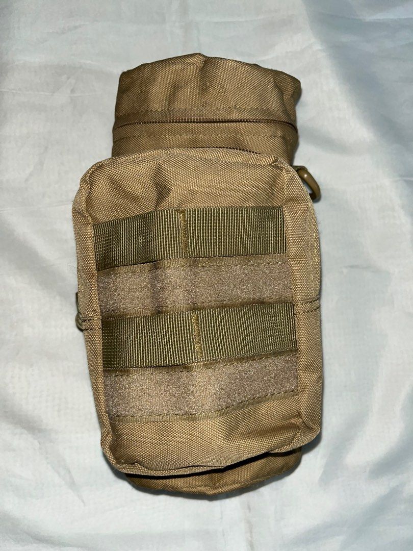 Tactical Military Army Hiking Outdoor Cylindrical Lunch Water Bottle ...