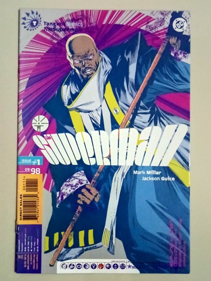 Tangent Comics Superman (1998) #1, Hobbies & Toys, Books & Magazines ...