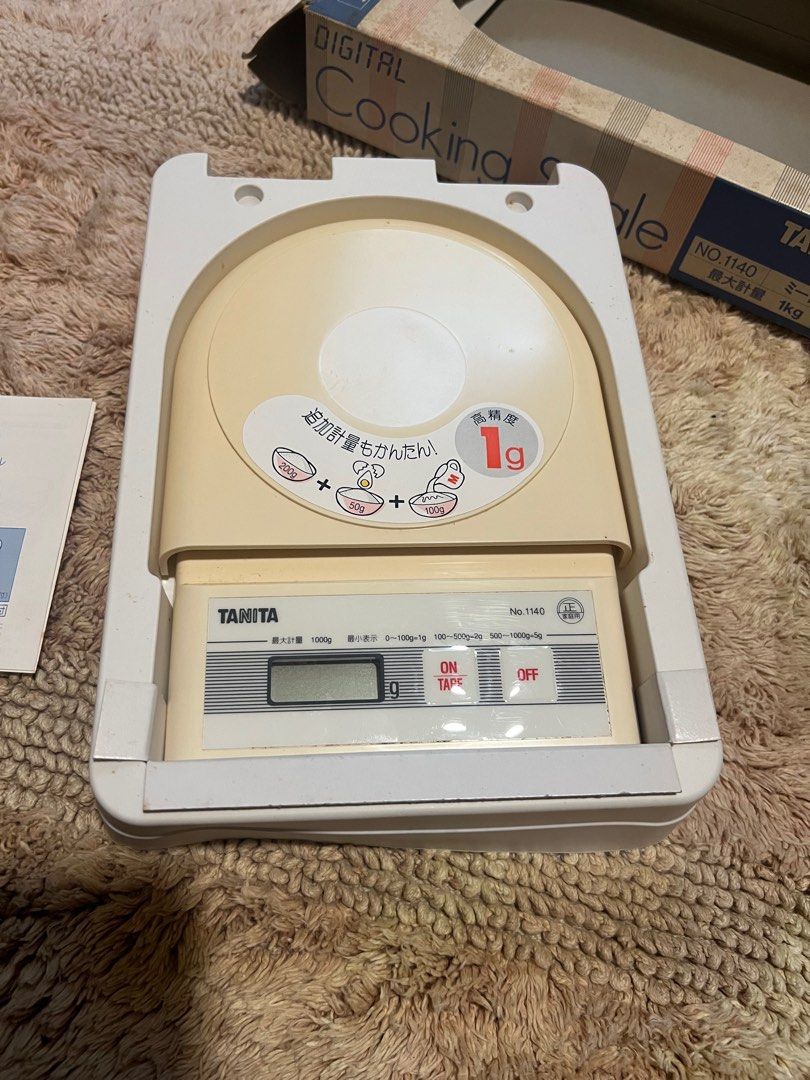 Tanita digital weight scale made in Japan Vintage, Hobbies & Toys ...