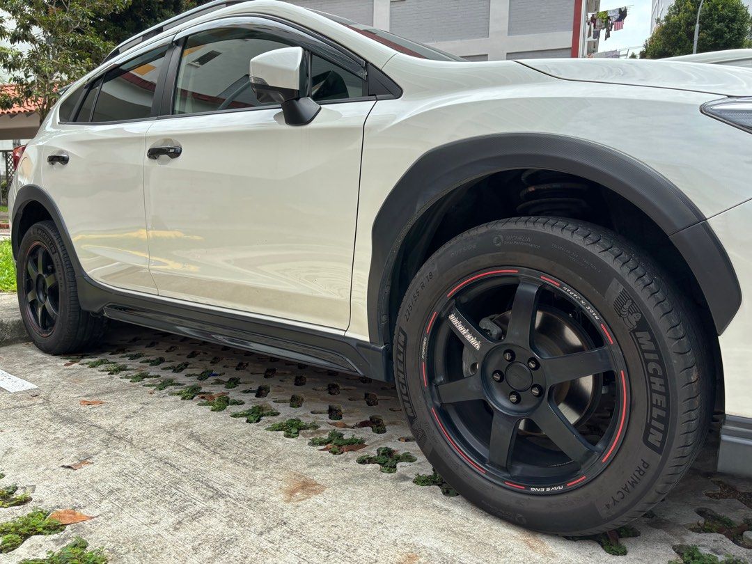 TE37 SAGA Time Attack Rims (Fits most Subaru Models), Car Accessories ...