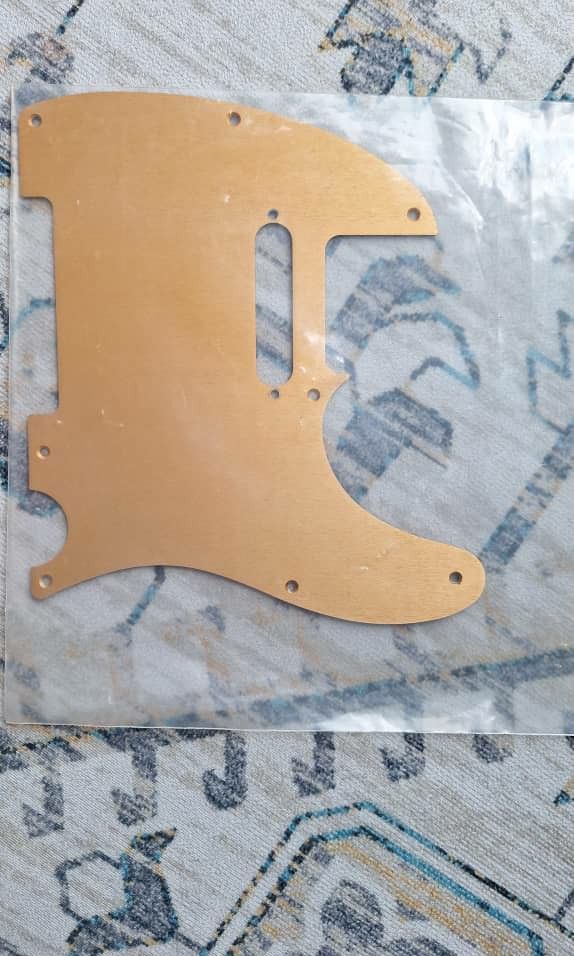 Telecaster Anodized Gold Pickguard, Hobbies & Toys, Music & Media ...