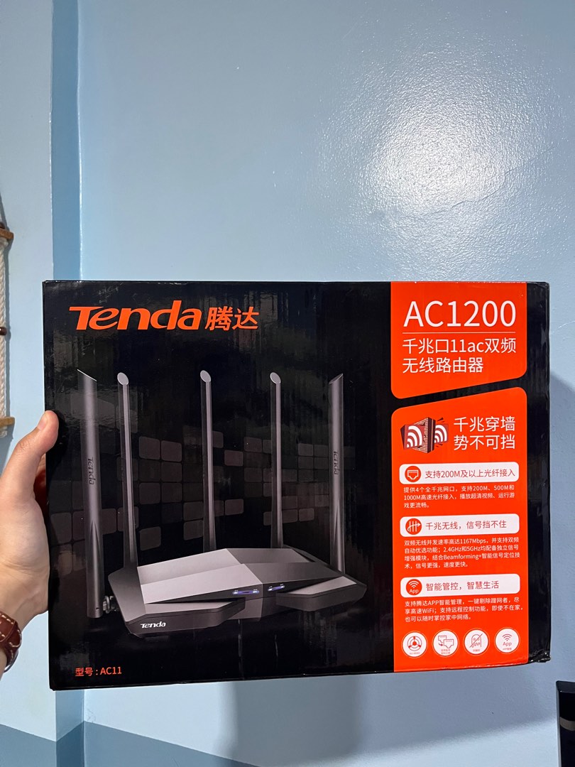 Tenda AC1200, Computers & Tech, Parts & Accessories, Networking on ...