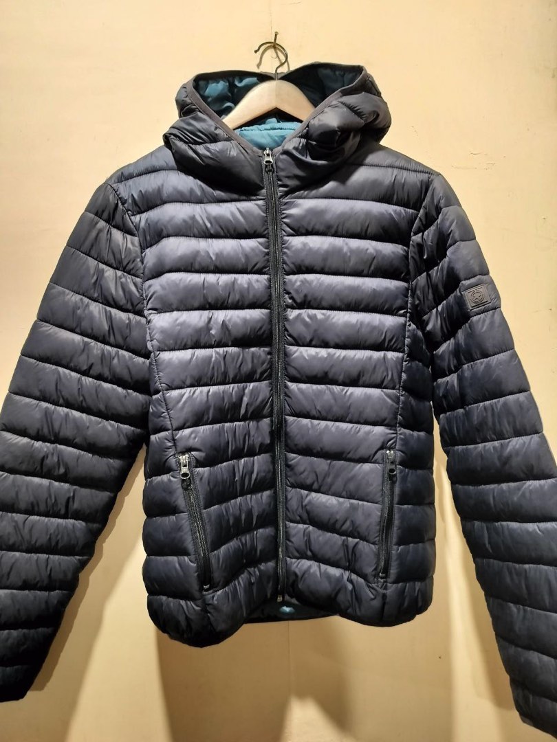 Terranova Dark blue Puffer Jacket, Women's Fashion, Coats, Jackets and ...