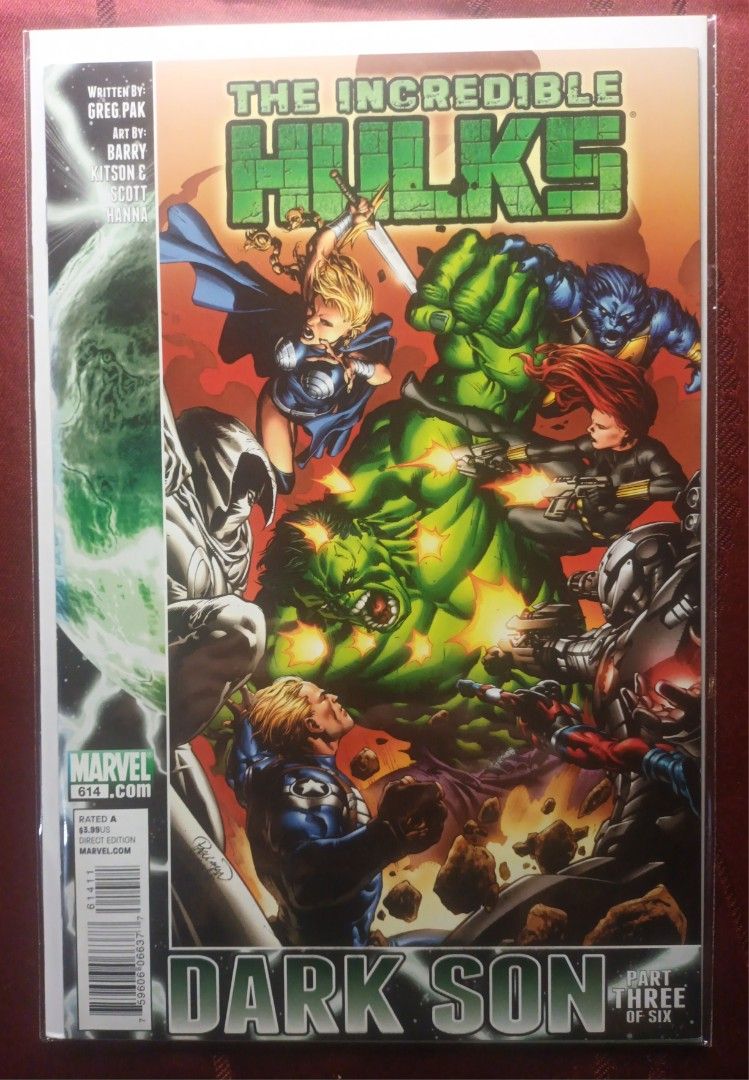 The Incredible Hulks: Dark Son Set, Hobbies & Toys, Books & Magazines ...