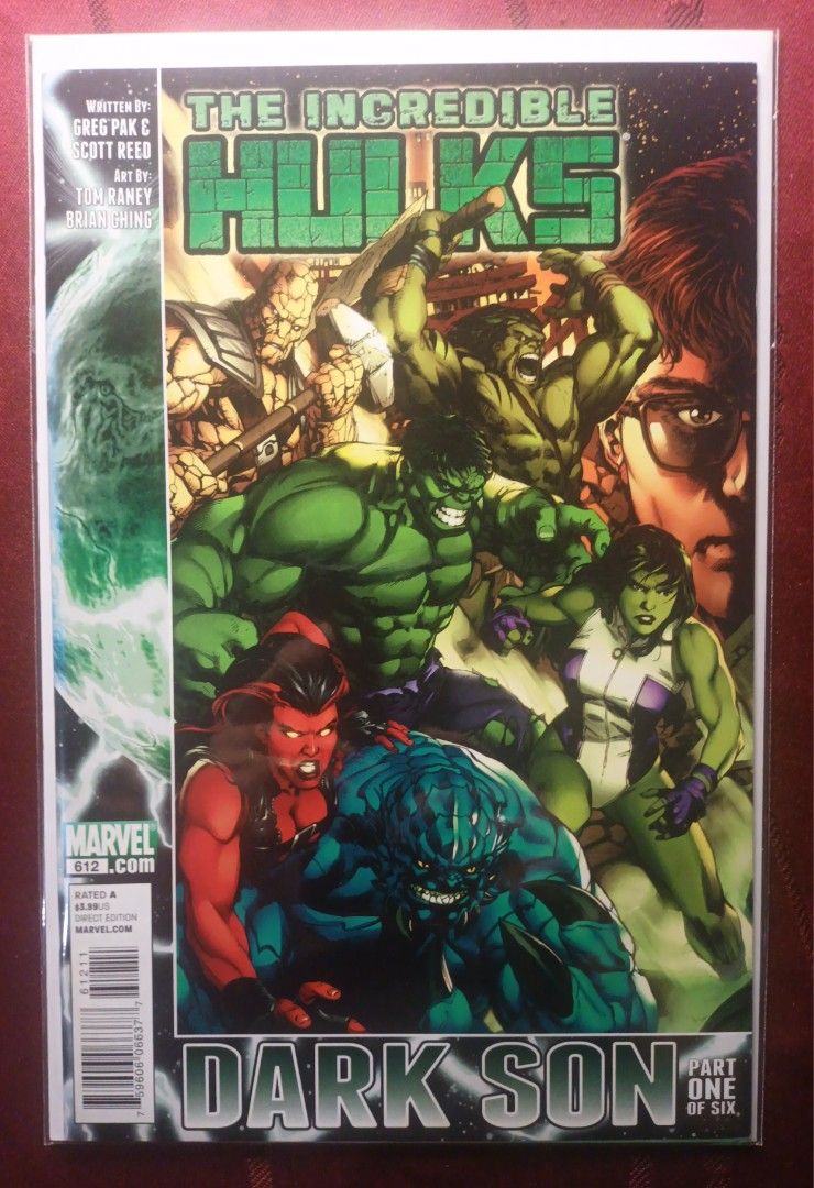 The Incredible Hulks: Dark Son Set, Hobbies & Toys, Books & Magazines ...