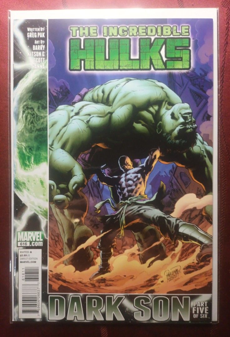 The Incredible Hulks: Dark Son Set, Hobbies & Toys, Books & Magazines, Comics & Manga on Carousell