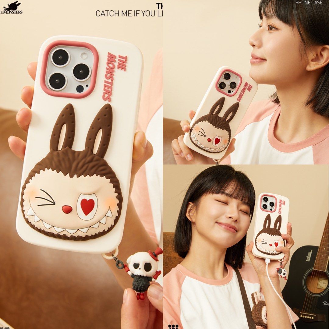 THE MONSTERS LABUBU POPMART IPHONE CASING IPHONE 15 pro max, Mobile ...