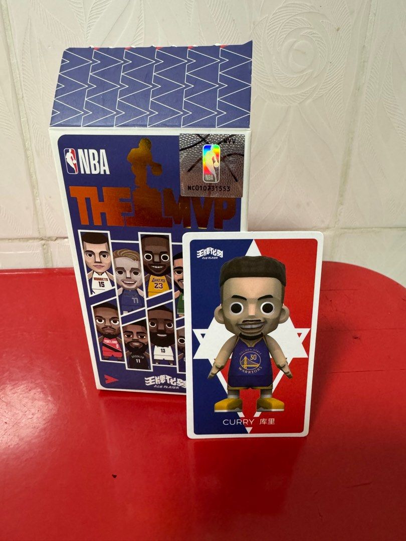 The mvp ace player nba blind box - curry design, Hobbies & Toys, Toys & Games on Carousell