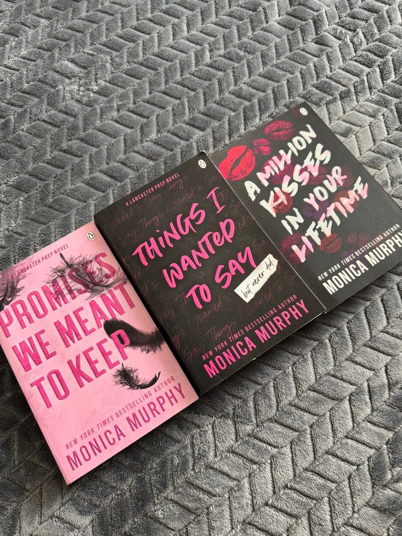 Things I Wanted to Say by Monica Murphy Series, Hobbies & Toys, Books ...