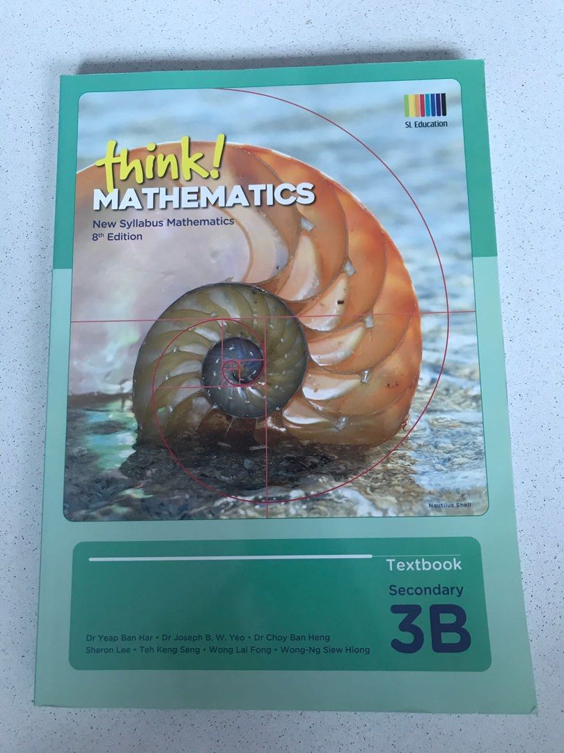 Think! Mathematics textbook 3A 3B, Hobbies & Toys, Books & Magazines ...