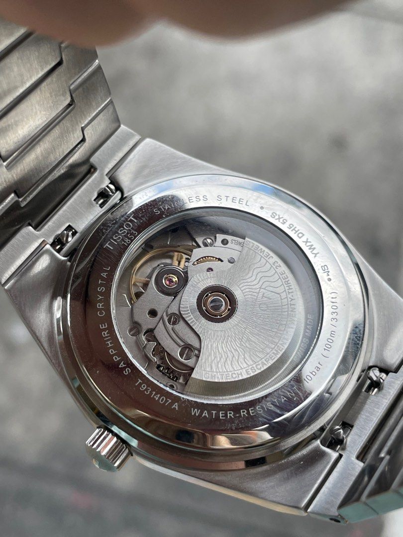 Tissot PRX - 40mm - Choco Dial 18k Solid Rose Gold - Powermatic 80 ...