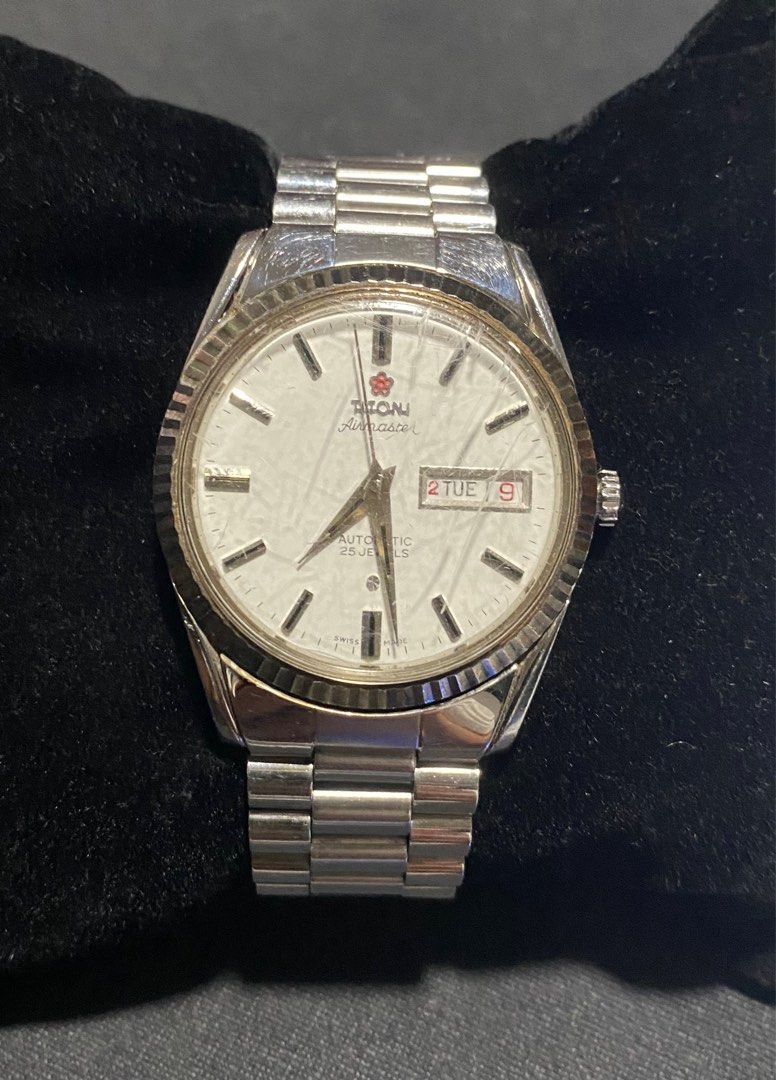 Titoni Airmaster 25 Jewel automatic Swiss C made, Luxury, Watches on ...