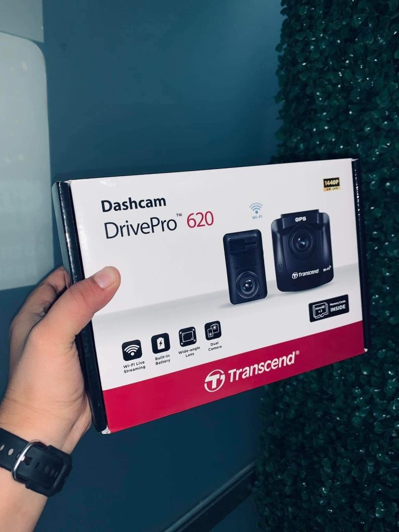 Transcend DrivePro 620 Dual Camera Dashcam 64GB TS-DP620A-64G ...