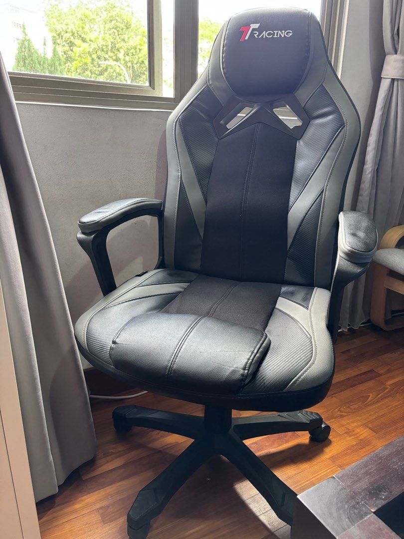 TTRacing Duo V3 gaming chair (with TTRacing lumbar support pillow ...