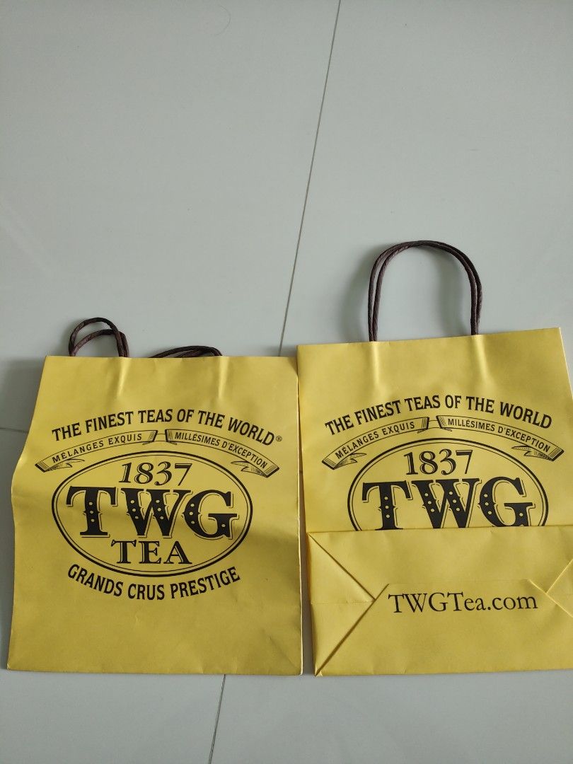 Twg bacha paper bag, Food & Drinks, Other Food & Drinks on Carousell