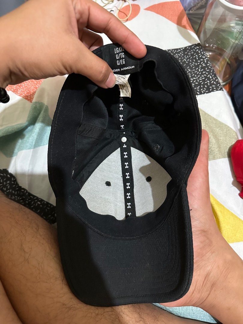 Under armor side logo cap, Men's Fashion, Watches & Accessories, Caps ...