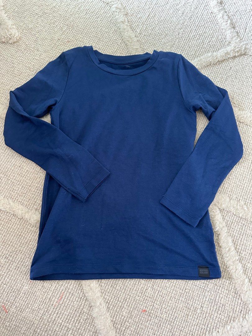 Uniqlo heat tech extra warm cold wear inner wear, Babies & Kids, Babies ...