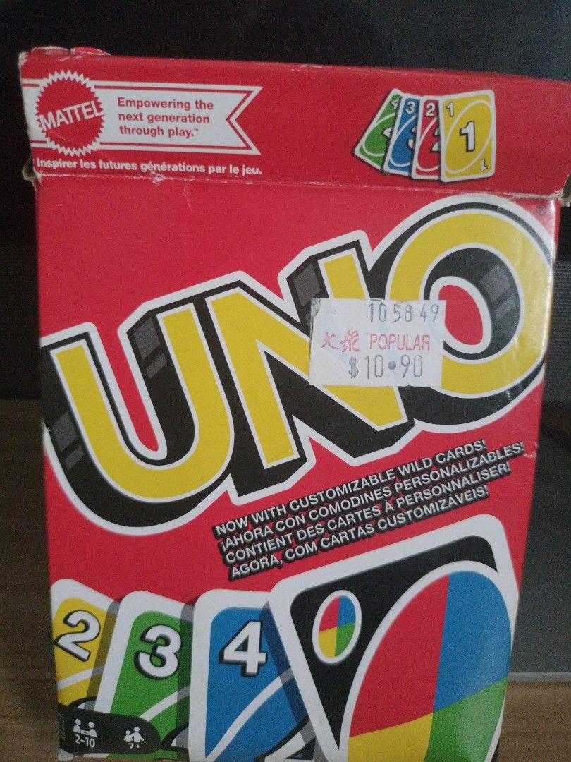 UNO Classic Original Card Game, Hobbies & Toys, Toys & Games on Carousell