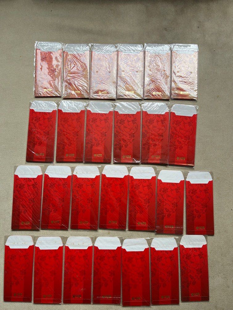 UOB Red Packets (All 26 packs), Hobbies & Toys, Stationery & Craft ...