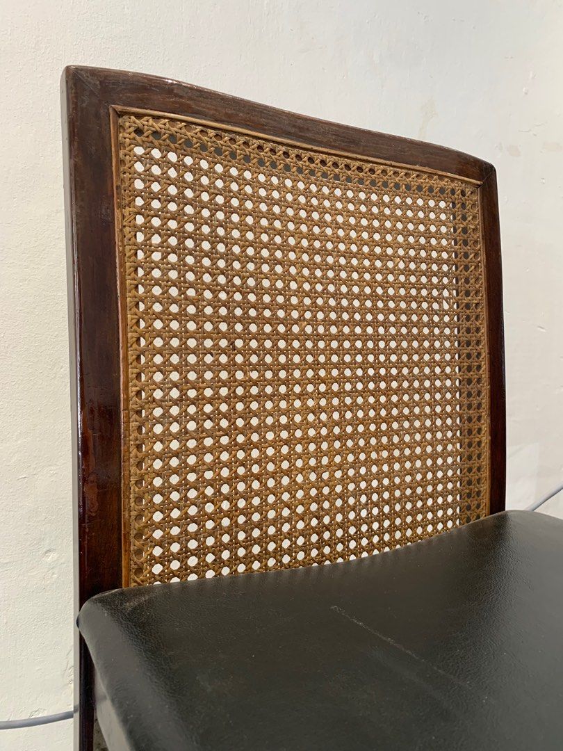 Vintage 80’s Rattan Weave Chairs, Furniture & Home Living, Furniture ...