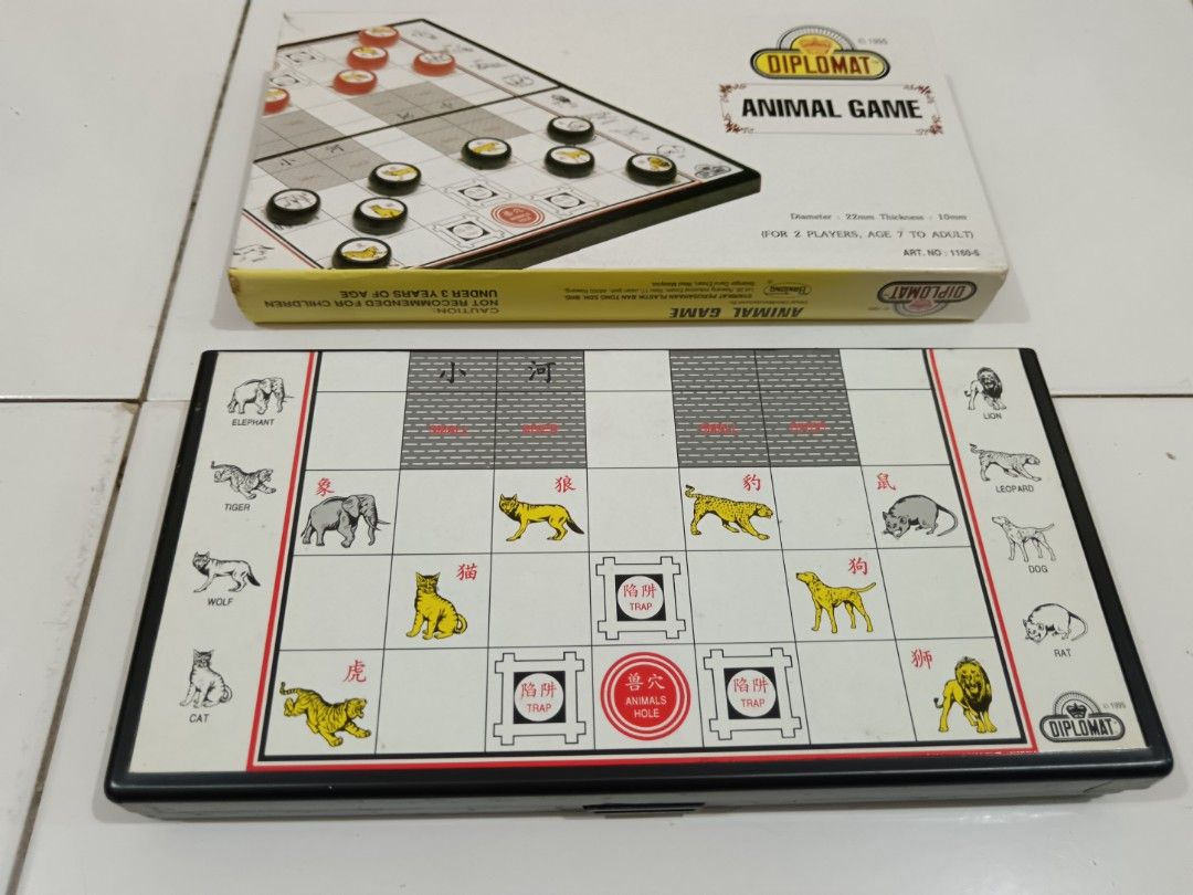 Vintage Animal Boardgame, Hobbies & Toys, Collectibles & Memorabilia ...
