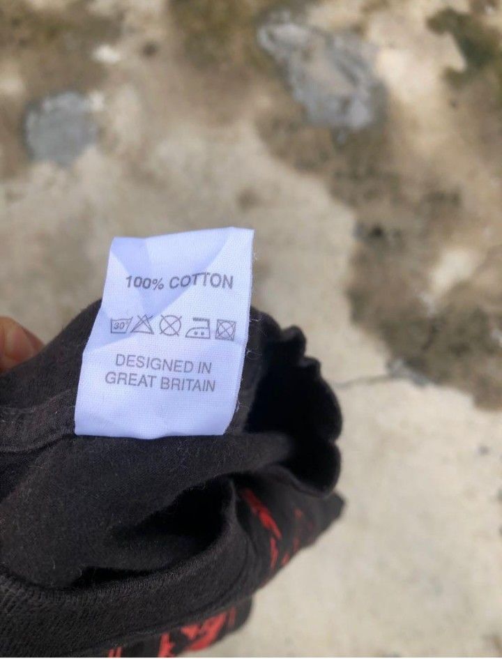 Vintage Discharge band tag uk..., Men's Fashion, Activewear on Carousell