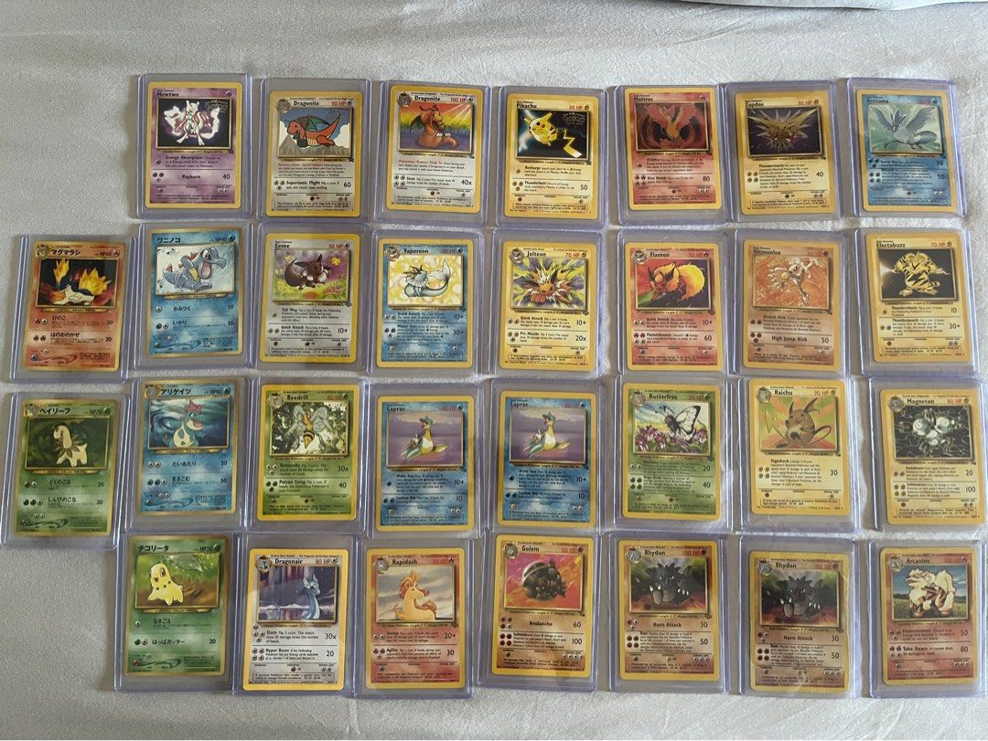 Vintage Pokemon Card (common & uncommon), Hobbies & Toys, Memorabilia ...