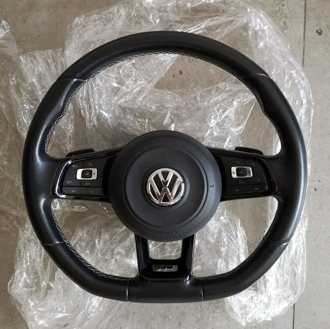 Volkswagen Golf R Mk7 steering wheel, Car Accessories, Accessories on ...