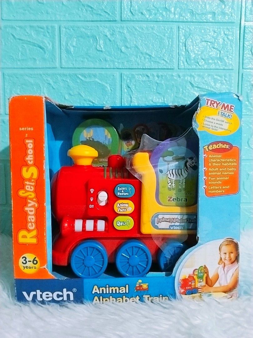 Vtech Animal Alphabet Train, Babies & Kids, Infant Playtime on Carousell